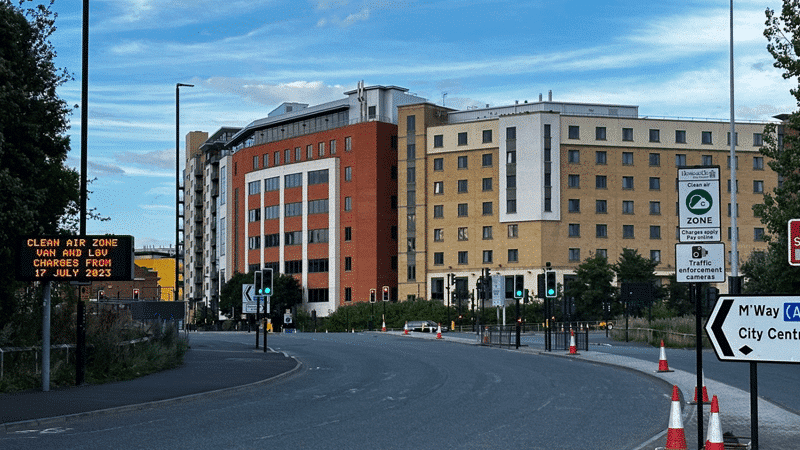 Clean Air Zone Charges Start Today in Newcastle and Gateshead